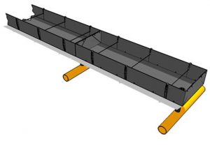 Trough systems sketches | Mapal - Horticulture Hydroponics Soilless ...